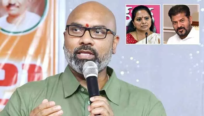 Dharmapuri Arvind : రేవంత్ రెడ్డి, కవిత మంచి ఫ్రెండ్స్ : అర్వింద్